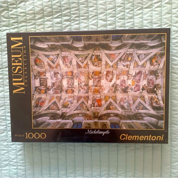 Clementoni | Games | Clementoni Museum Collection Michelangelo Sistine ...